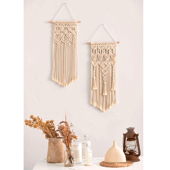 Urban Outfitters | Accents | Twinning Handmade Macrame Braided Bohemian ...